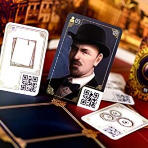 Chronicles of Crime Millennium 1900 Board Game - Immersive Detective Mystery Adventure, Cooperative Game for Kids and Adults, Ages 12+, 1-4 Players, 60-90 Minute Playtime, Made by Lucky Duck Games