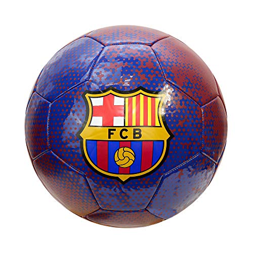 Icon Sports FC Barcelona Solarized Team Soccer Ball Solarized Blue, 5