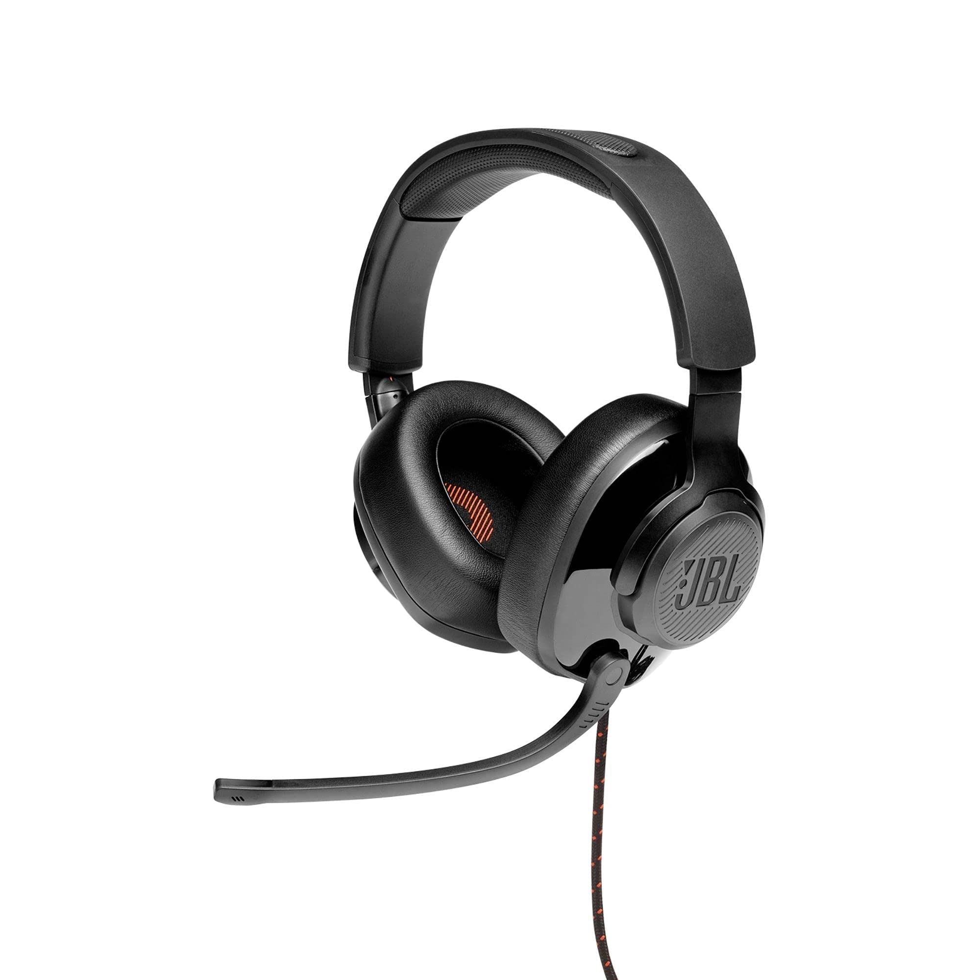 JBL Quantum 300 - Wired Over-Ear Gaming Headphones with JBL Quantum Engine Software - Black (Renewed)