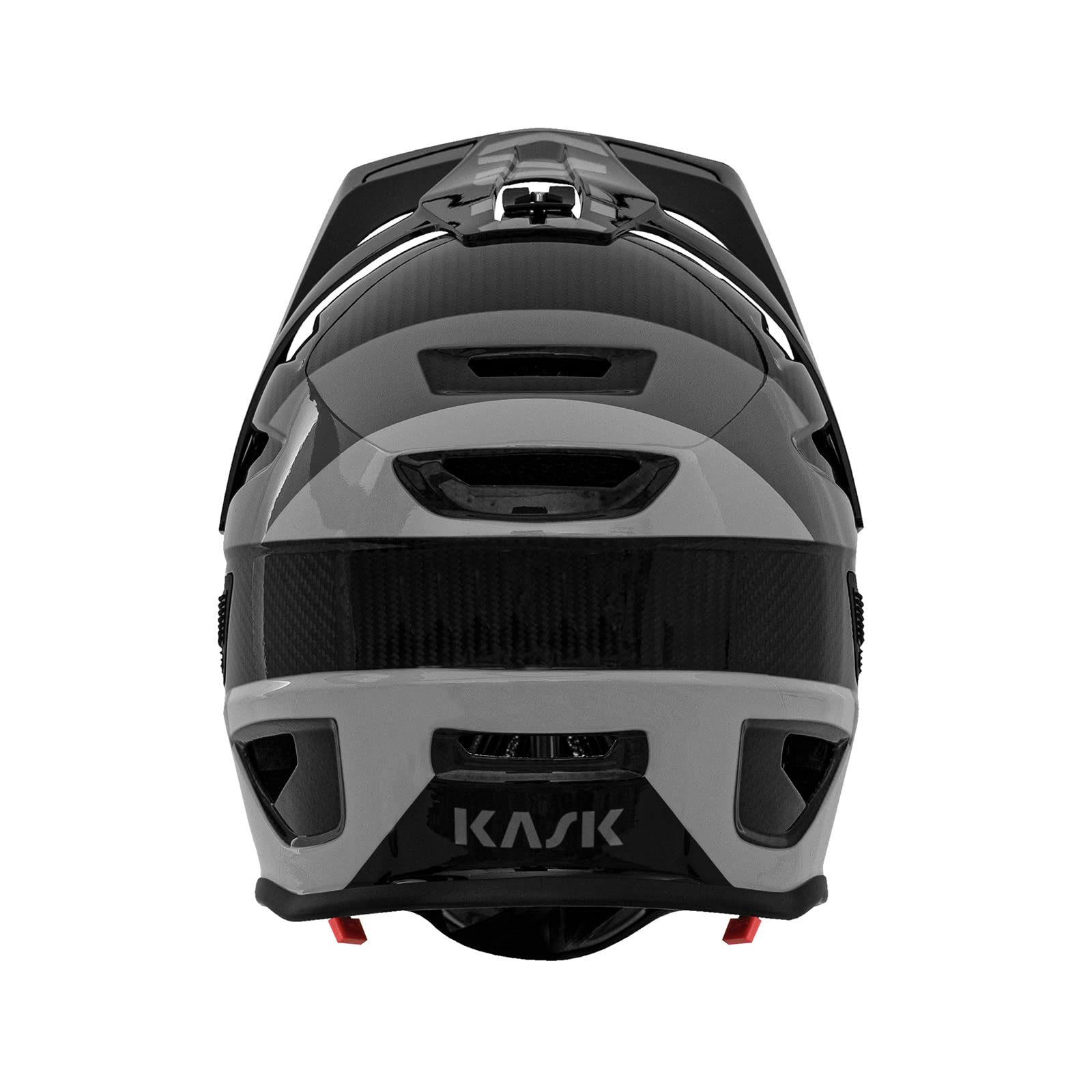 KASK Defender Bike Helmet I Enduro, Downhill & BMX Full-Face Lightweight Bike Helmet with Adjustable Visor - Black - XL