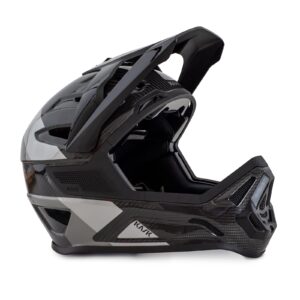 kask defender bike helmet i enduro, downhill & bmx full-face lightweight bike helmet with adjustable visor - black - xl