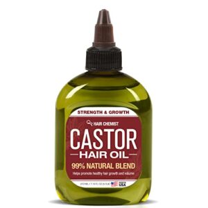 hair chemist castor oil 7.1 oz - strengthening & growth stimulator for hair growth