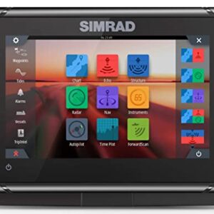 Simrad GO9 XSE - 9-inch Chartplotter with Active Imaging 3-in-1 Transducer, C-MAP DISCOVER Chart Card