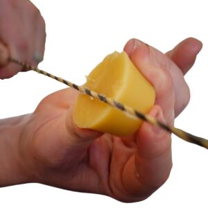 perfect bow string wax from shatterproof archery | bow string maintenance | bow string making | long lasting perfect constistancy