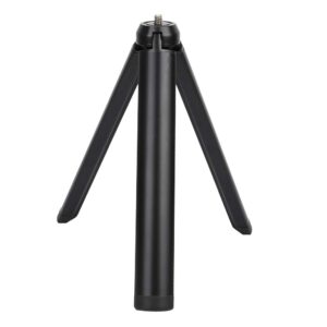 Phone Tripod Stand, Foldable Action Camera Tripod, with Anti-Slip Rubber Mat for Phone Gimbal Accessories Cameras