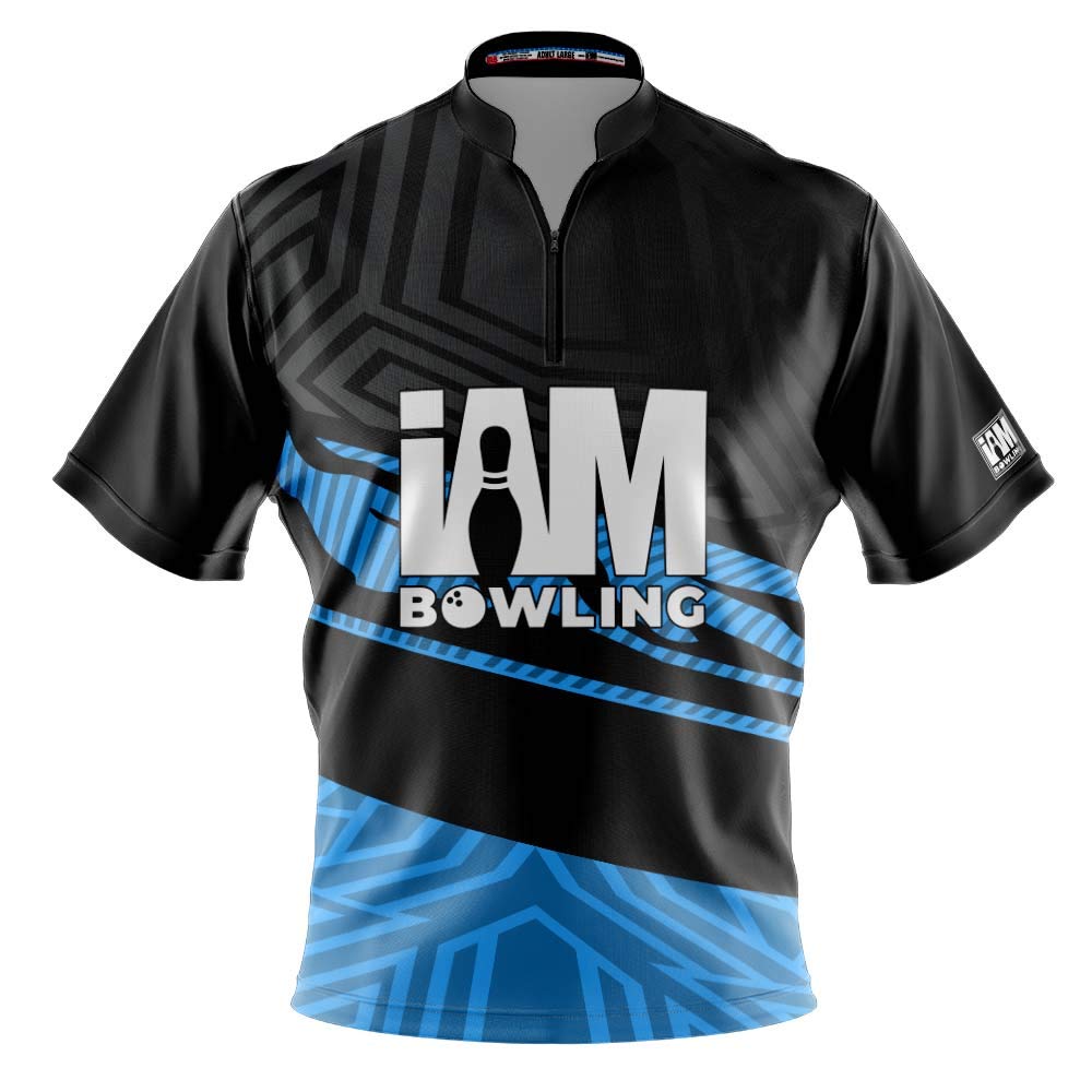 Logo Infusion Dye-Sublimated Bowling Jersey (Sash Collar) - I AM Bowling Fun Design 2012-IAB (Men's XL) Multicolored