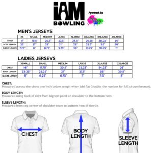 Logo Infusion Dye-Sublimated Bowling Jersey (Sash Collar) - I AM Bowling Fun Design 2012-IAB (Men's XL) Multicolored