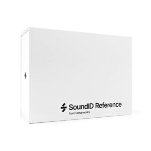 soundid reference software for speakers and headphones with calibrated measurement microphone (box)