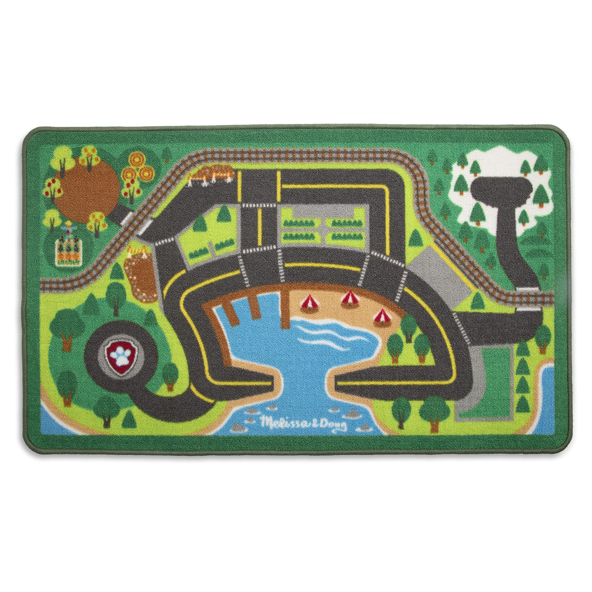 Melissa & Doug PAW Patrol Activity Rug - Adventure Bay (22 Pieces)