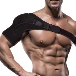 EXCEART Adjustable Shoulder Shield Shoulder Wrap Brace Shoulder Guard Brace Arm Immobilizer Sleeve Athletic Supporters for Men Shoulder Protection Brace Man SNR Supplies Cuff