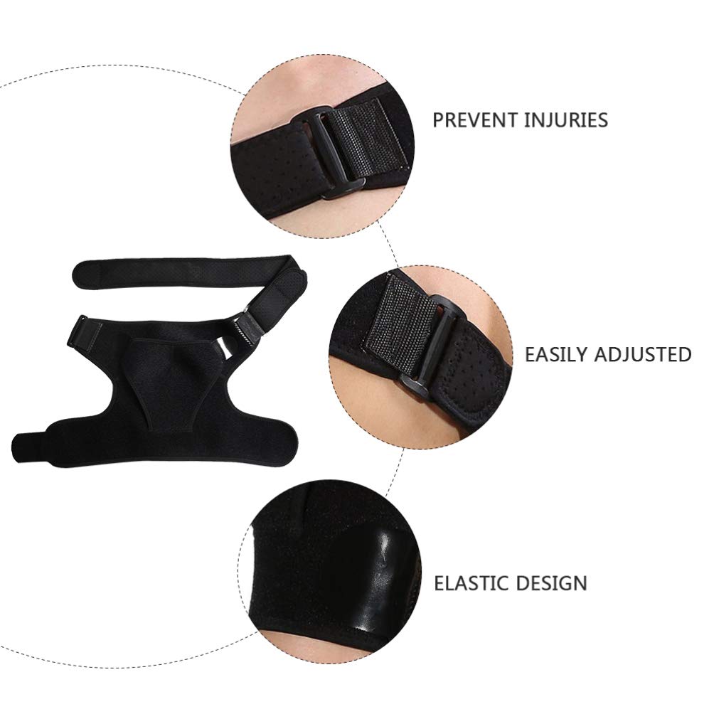 EXCEART Adjustable Shoulder Shield Shoulder Wrap Brace Shoulder Guard Brace Arm Immobilizer Sleeve Athletic Supporters for Men Shoulder Protection Brace Man SNR Supplies Cuff