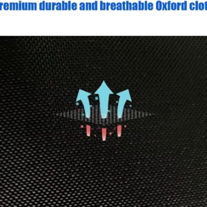 UCEDER Waterproof Oxford Cloth Blocking Kayak Cockpit Cover UV50+ Seal Cockpit Maximum Protection for Your Ocean Cockpit