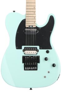 schecter sun valley super shredder pt fr with sustainiac - sea foam green