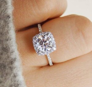 cuteshop 925 sterling silver zircon stone engagement wedding band ring promise rings cz crystal engagement ring (7)