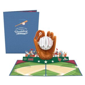 Lovepop Baseball Father's Day 3D Pop Up Greeting Card, 1 Ct, 5 X 7 Inches, Gifts For Dad