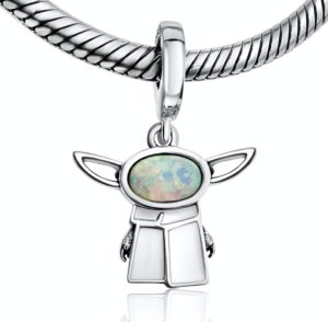 bolenvi opal baby 925 sterling silver pendant charm bead for pandora & similar charm bracelets or necklaces