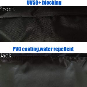 UCEDER Waterproof Oxford Cloth Blocking Kayak Cockpit Cover UV50+ Seal Cockpit Maximum Protection for Your Ocean Cockpit