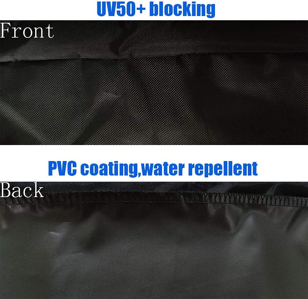 UCEDER Waterproof Oxford Cloth Blocking Kayak Cockpit Cover UV50+ Seal Cockpit Maximum Protection for Your Ocean Cockpit