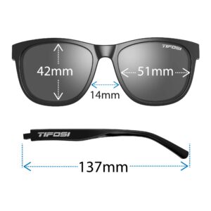 Tifosi Optics Swank Sunglasses (Blackout/Smoke Lens)