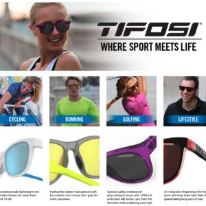 Tifosi Optics Swank Sunglasses (Blackout/Smoke Lens)