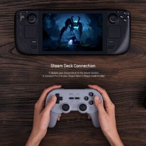 8BitDo Pro 2 Bluetooth Controller for Switch, PC, Android, Steam Deck, Gaming Controller for iPhone, iPad, macOS and Apple TV (Black Edition)