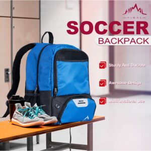 Himal Outdoors Soccer Bag-Backpack for Soccer,Backpack for Football & Volleyball & Handball,Sports Bag with Separate Cleat and Ball Holder