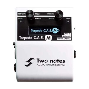 two notes torpedo c.a.b. m+ speaker simulator pedal (torpedocabmd1)