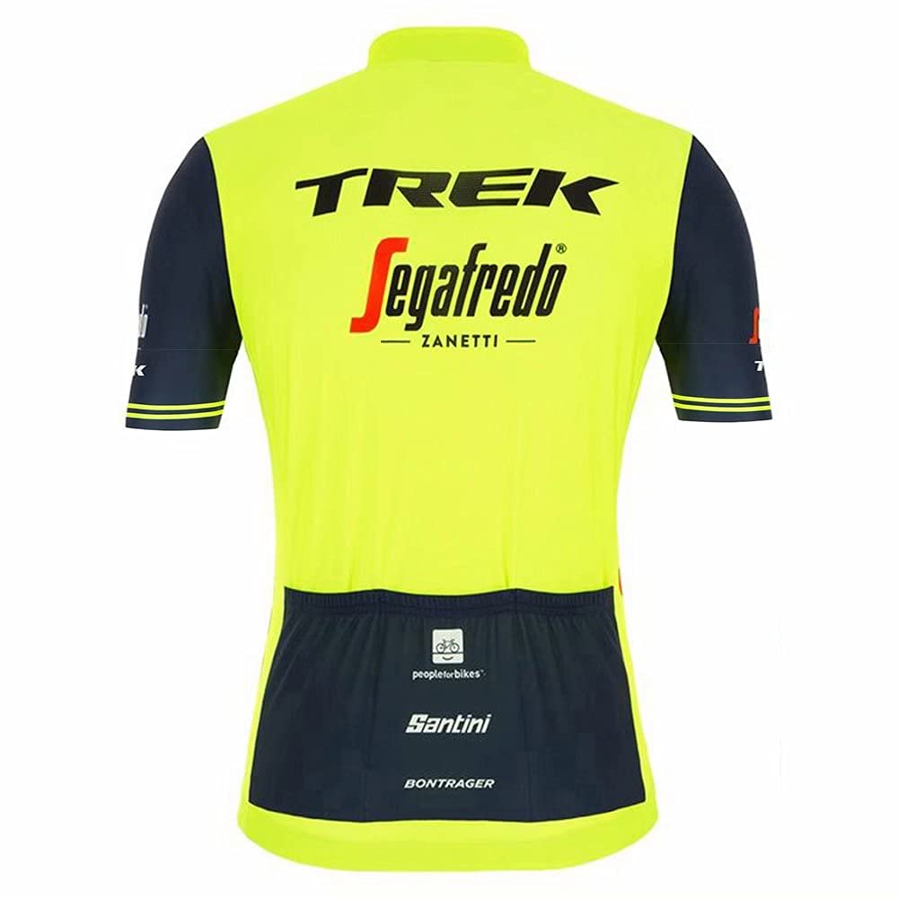 T.R.S Bicycle Clothing for Men Cycling Jersey Short Sleeve Large