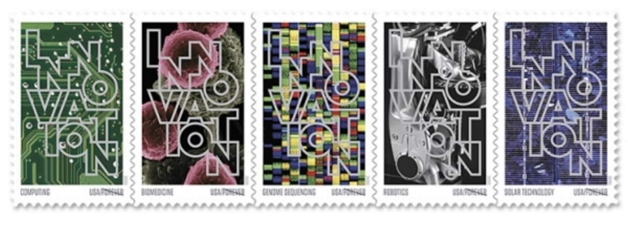 Innovation 2021 USPS Forever Stamps Postage 1 Sheet 20 Stamps First-Class Letter Mail Self-Adhesive Self-Stick