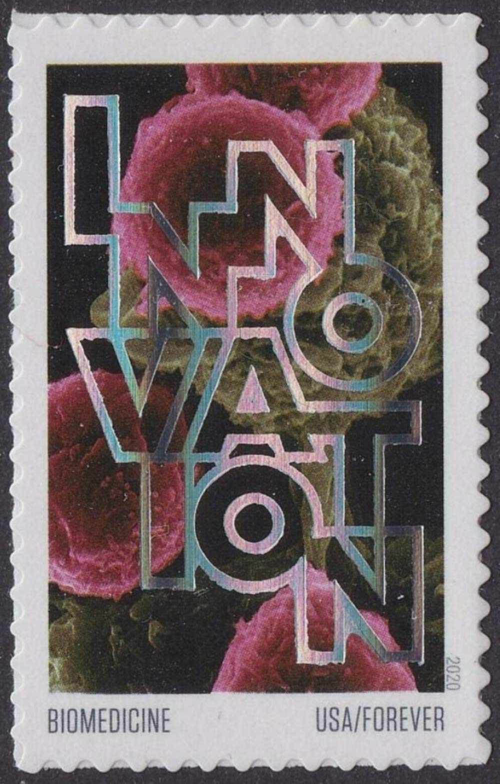 Innovation 2021 USPS Forever Stamps Postage 1 Sheet 20 Stamps First-Class Letter Mail Self-Adhesive Self-Stick