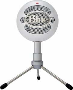 logitech for creators blue snowball ice usb microphone - white