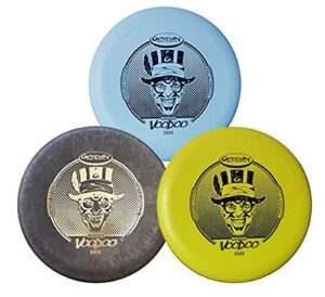 gateway voodoo disc golf putter approach disc - 3 pack (ssss (4s))