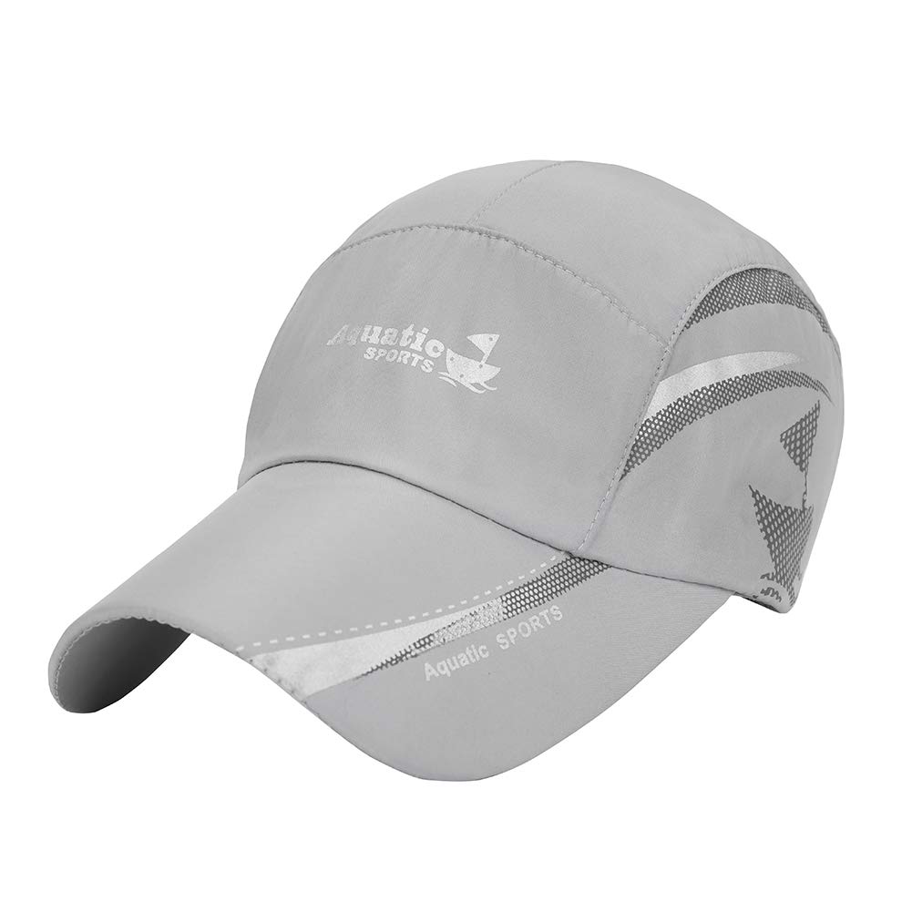 Unisex Quick Dry Baseball Hat Adjustable Peaked Cap Breathable Stretch Fitted Hat