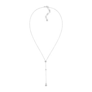 Silpada 'Marvel Lariat' Cubic Zirconia Pendant Necklace in Sterling Silver, 16" + 2"