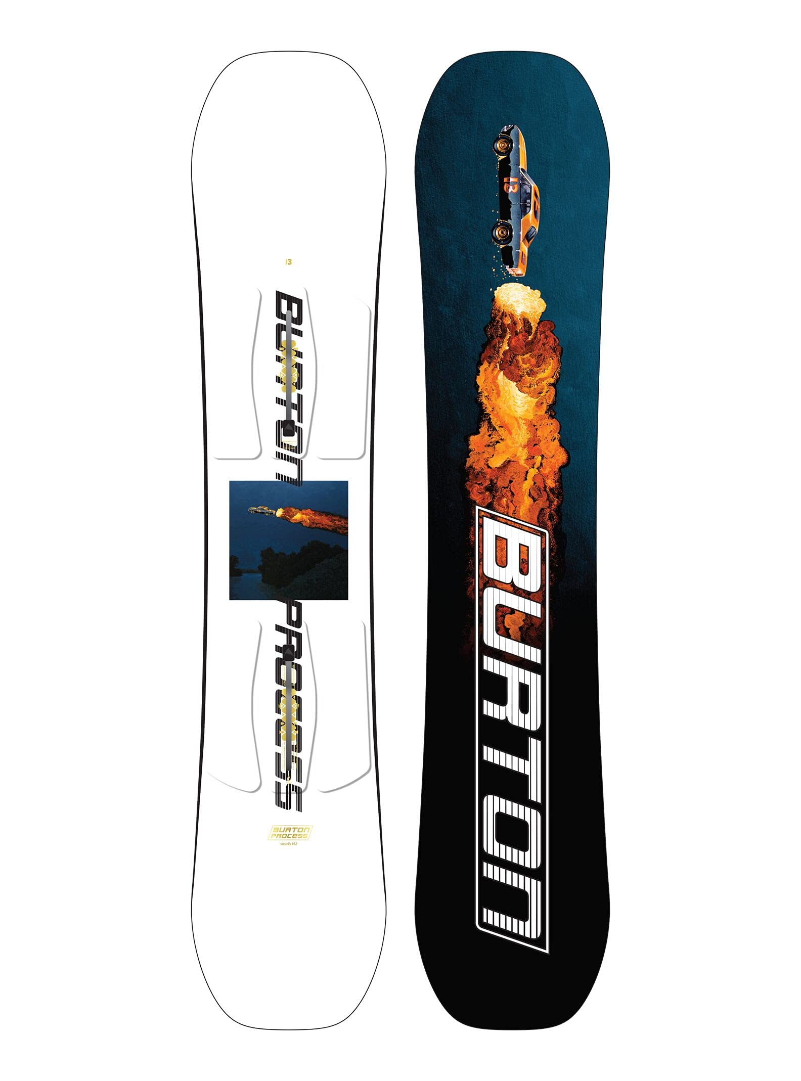 Burton 2022 Process Smalls Junior 134cm Snowboard