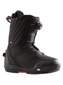 burton womens' limelight boa step on snowboard boots (black, 9.5)