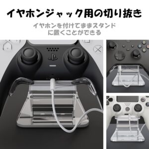 Skull & Co. Phantom Stand Holder Compatible with XBOX [Elite/Elite2] Controller- Transparent