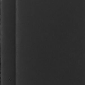 Moleskine Cahier Soft Cover Smart Notebook, Ruled/Lined, Pocket (3.5" x 5.5") Black, Compatible w/ Moleskine Smart Pen, 56 Pages