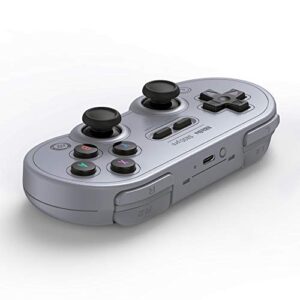 8Bitdo Sn30 Pro Bluetooth Controller for Switch/Switch OLED, PC, macOS, Android, Steam Deck & Raspberry Pi (Gray Edition)