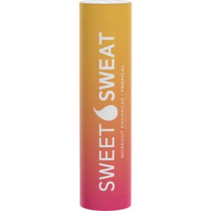 sports research sweet sweat workout enhancer roll-on gel stick, tropical - makes you sweat harder and faster, use with sweet sweat waist trimmer