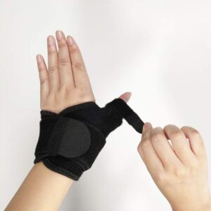 Hand Wristband Thumb Brace Cover Thumb Wrist Support Sleeves Cleat Sprained Thumb Brace Thumb Wrist Stabilizer Thumb Brace Breathable Bag