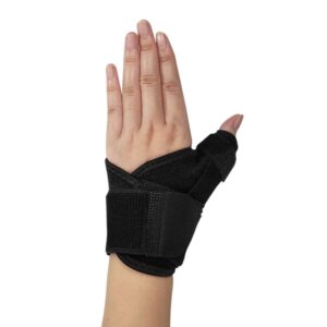 hand wristband thumb brace cover thumb wrist support sleeves cleat sprained thumb brace thumb wrist stabilizer thumb brace breathable bag