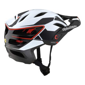 Troy Lee Designs A3 Proto Half Shell Mountain Bike Helmet W/MIPS - EPP EPS Premium Lightweight - All Mountain Enduro Gravel Trail Cycling MTB (White, XS/SM)