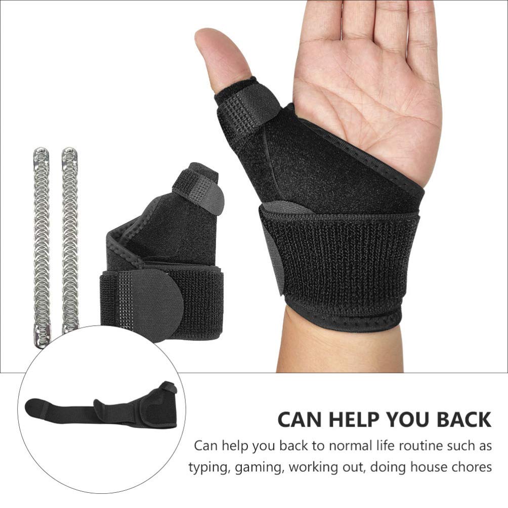 Hand Wristband Thumb Brace Cover Thumb Wrist Support Sleeves Cleat Sprained Thumb Brace Thumb Wrist Stabilizer Thumb Brace Breathable Bag