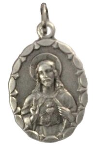 carmel scapular medal (our lady of mount carmel - virgin of carmel) - 100% made in italy