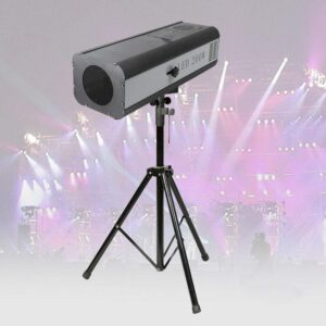 cncest stage spotlight 200w led follow spotlight with stand party dj disco light beam spotlight lamp manual control stage led light follow spot beam light for party disco wedding birthdays party show