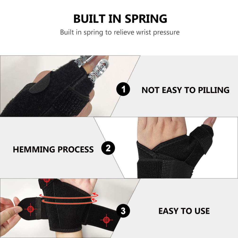 Hand Wristband Thumb Brace Cover Thumb Wrist Support Sleeves Cleat Sprained Thumb Brace Thumb Wrist Stabilizer Thumb Brace Breathable Bag