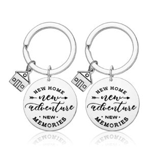 vadaka for 2024 new home keychain gift housewarming gift realtor closing gift for new homeowners first home gift new neighbor gift new house keychain keyring for new home owners