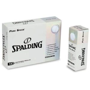 spalding pure speed 12 ball pack - white