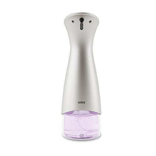 Umbra Otto Foaming Automatic Soap and Sanitizer Dispenser, Nickel